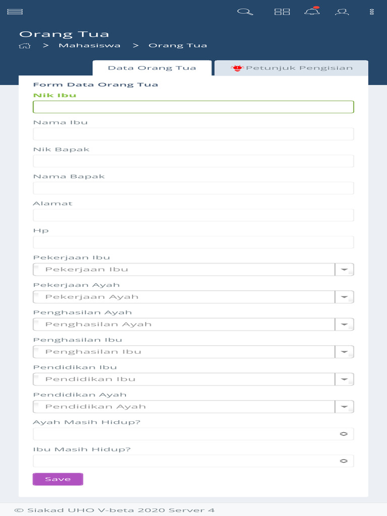 Sistem Informasi Akademik - SIAKAD UHO | PDF