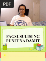 Pangunahing Uri NG Tahi o Stitches | PDF
