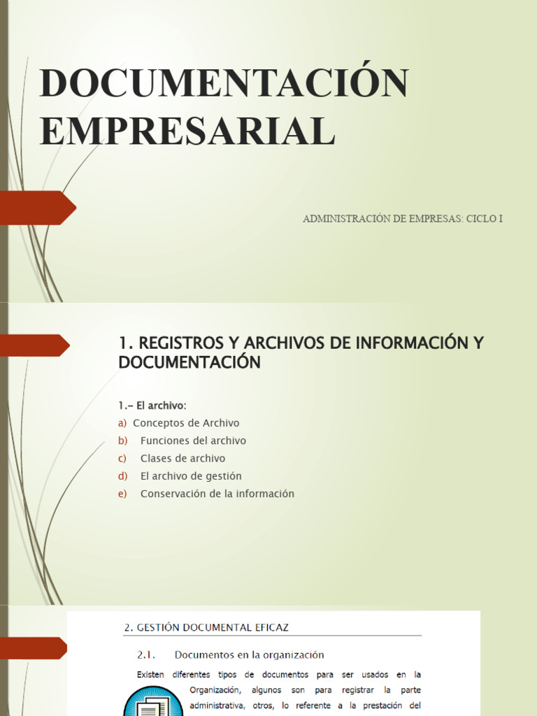 Documentación Empresarial-1 | PDF | Derecho