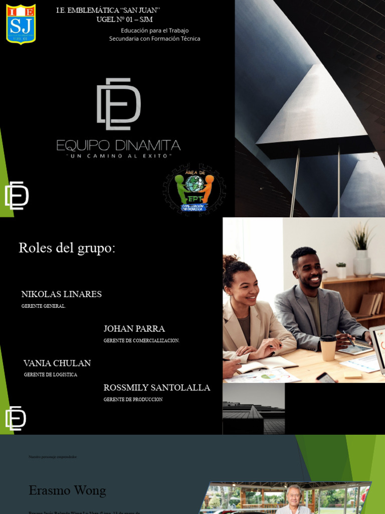 I.E. Emblemática "San Juan" Ugel #01 - SJM: Educación para El Trabajo Secundaria Con Formación ...