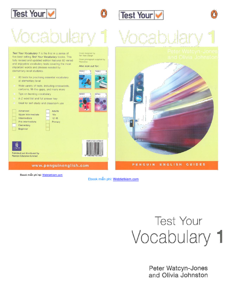 Test Your Vocabulary 1 | PDF