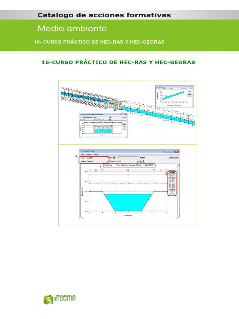 HEC RAS y ARCGIS | PDF