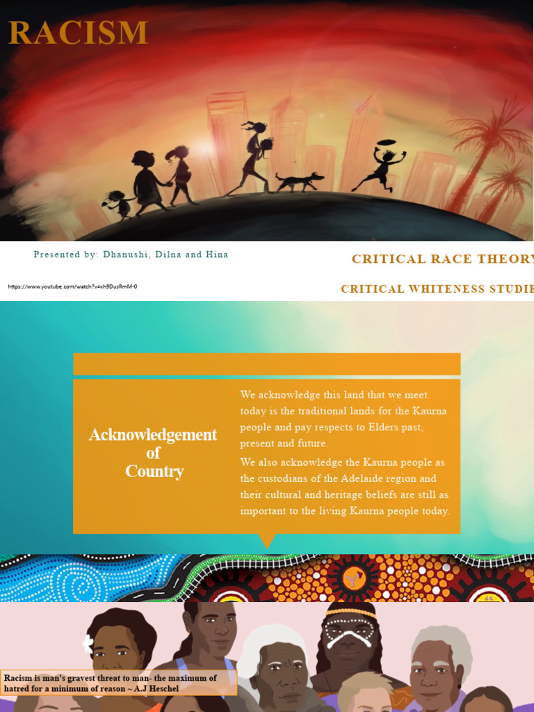 EDUC9400 CRT Presentation | PDF | Racism | Discrimination & Race Relations