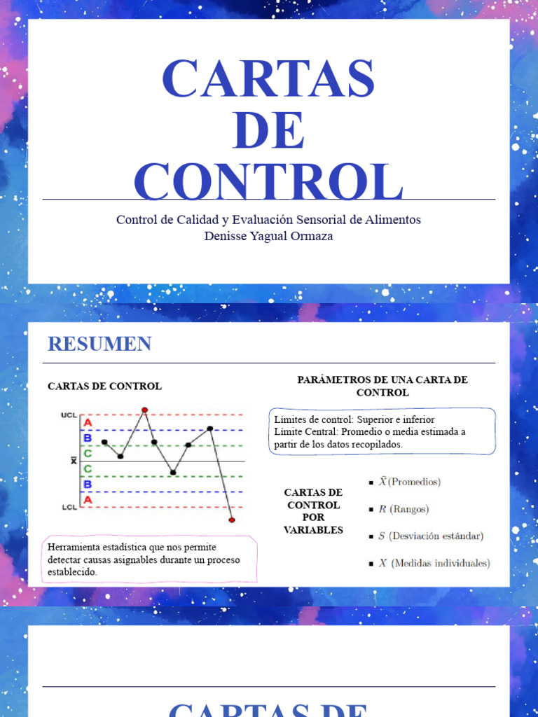 Clase 12 - Cartas de Control Por Atributos | Descargar gratis PDF | Distribución de veneno ...