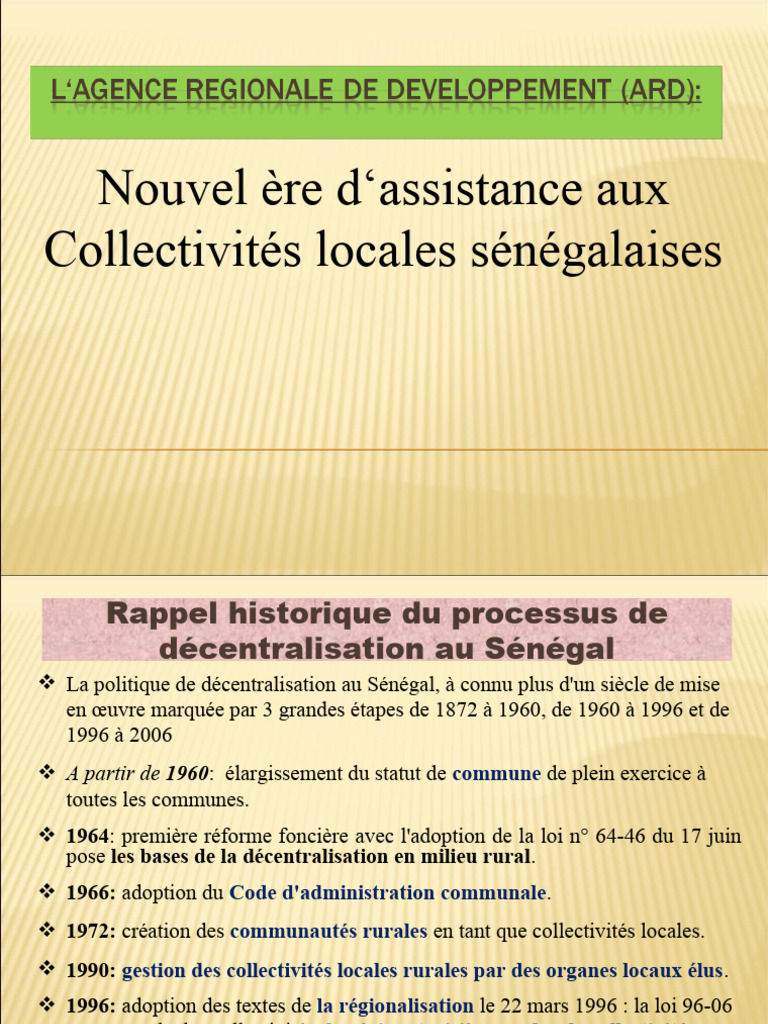 Presentation ARD | PDF