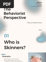 Behaviourism Theory by B.F Skinner PDF | PDF | Reinforcement | Behaviorism
