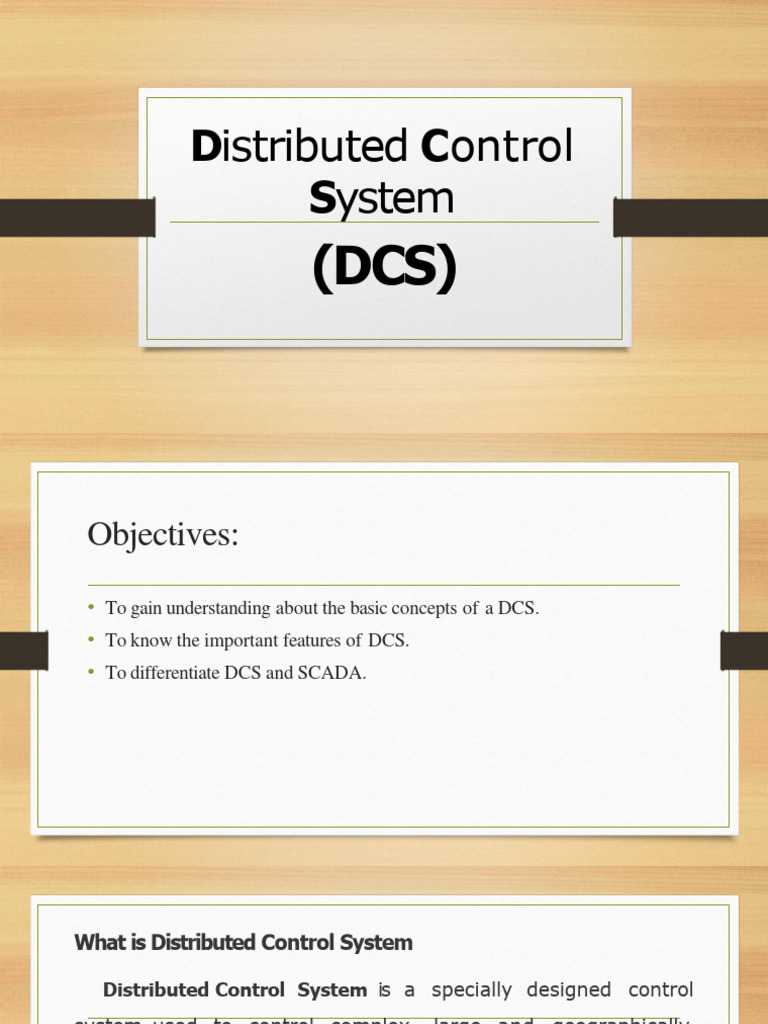 Distributed Control System Guide | PDF