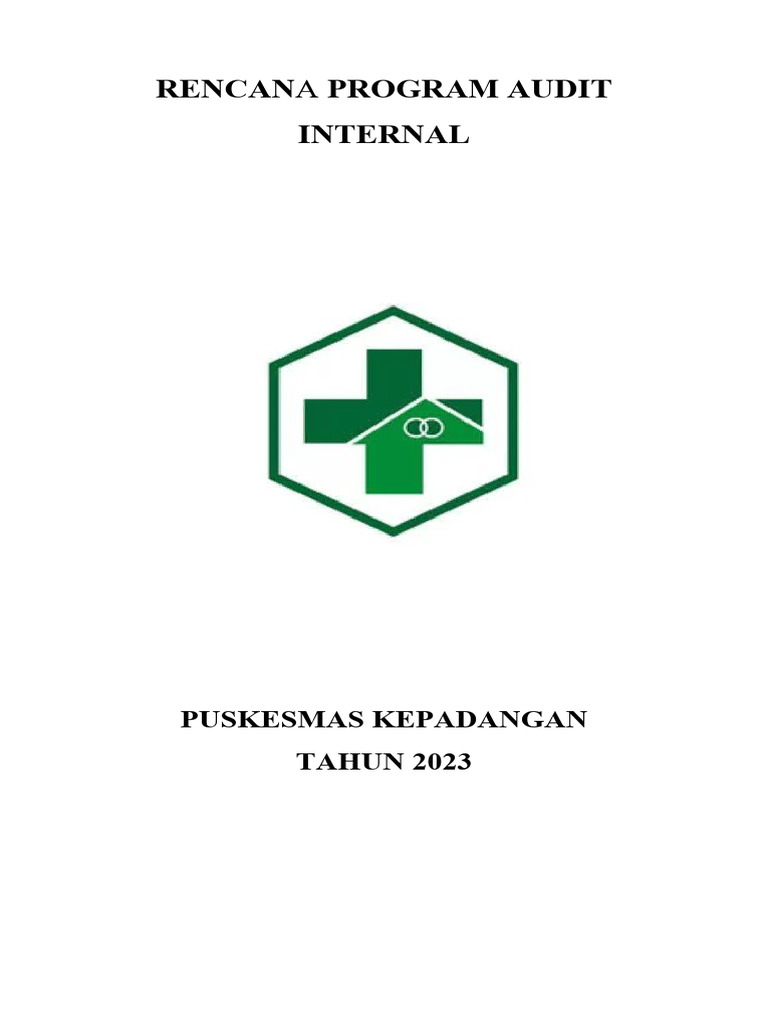 Rencana Program Audit Internal 2023-1 | PDF | Bisnis