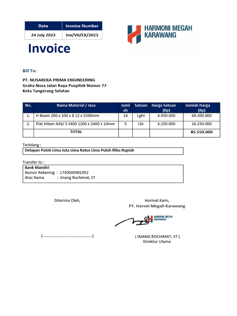 Invoice | PDF