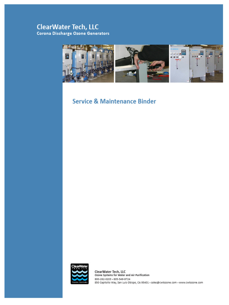Service Maintenance Binder | PDF