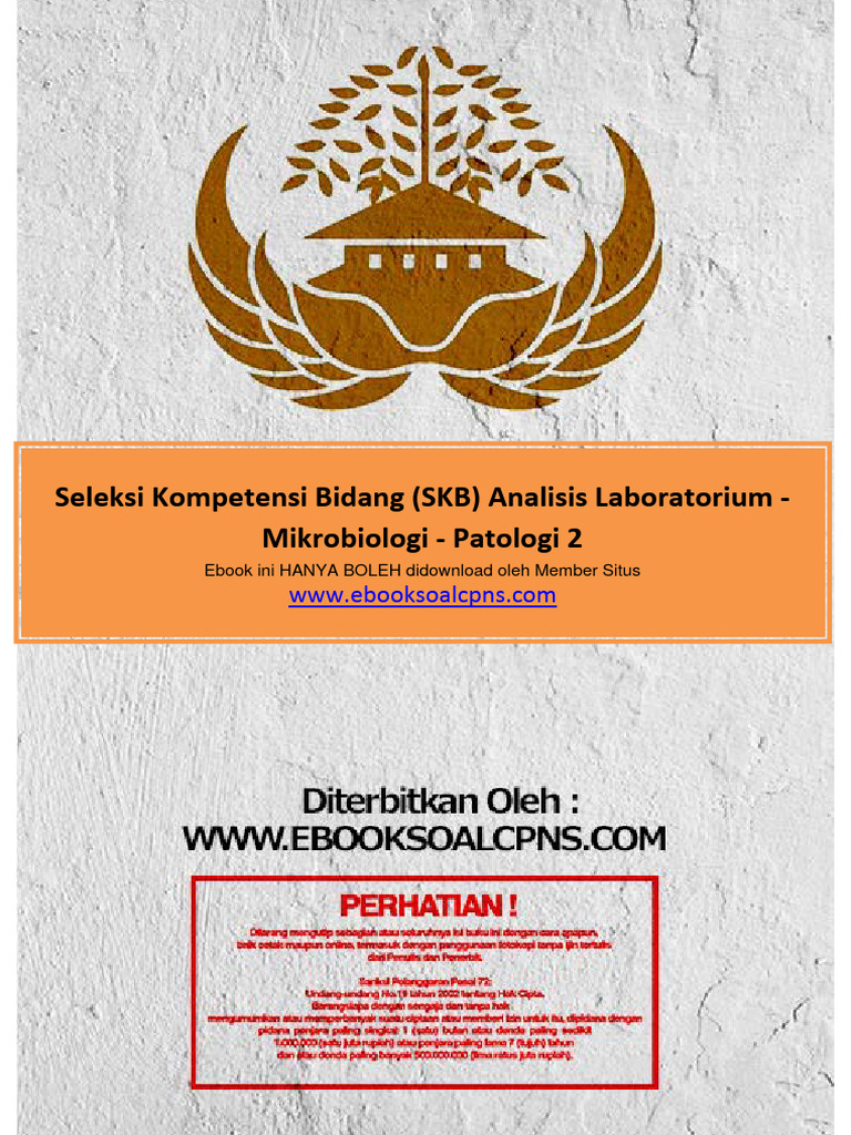 SKB - Analis Laboratorium - Mikrobiologi - Patalogi 2 | PDF