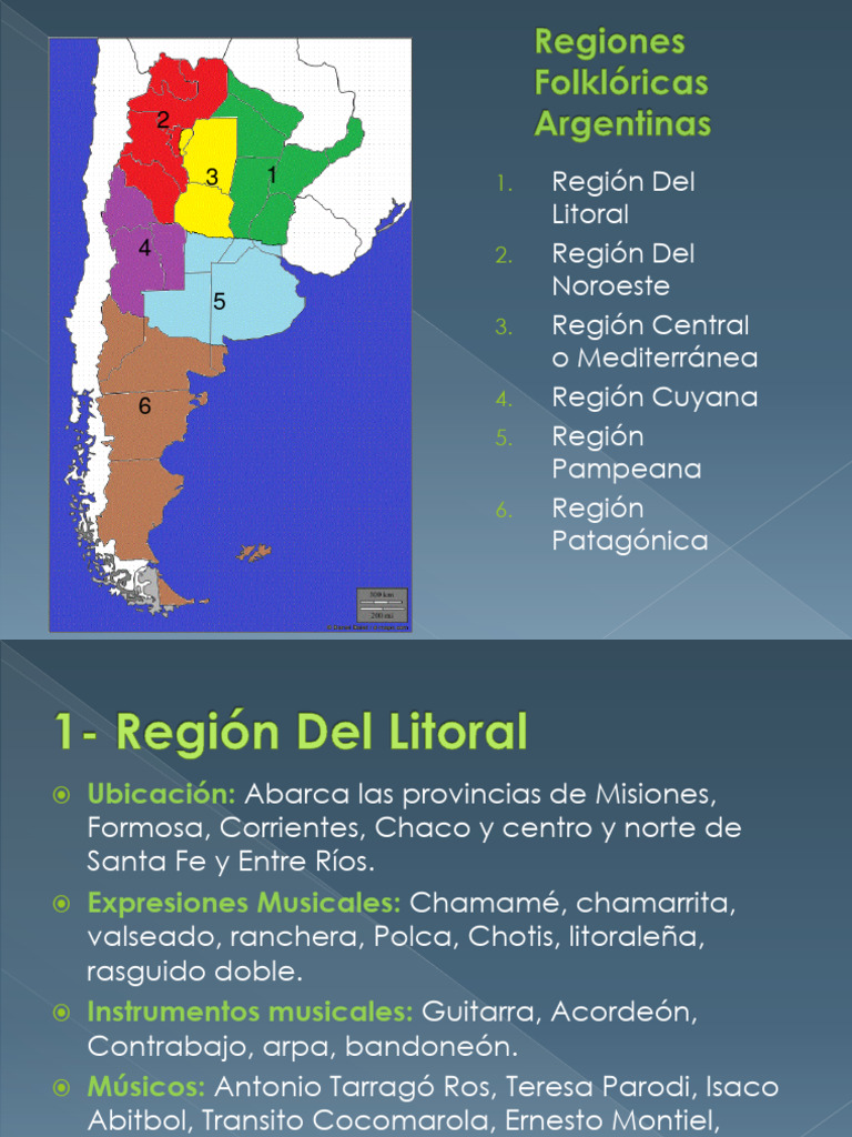 Regiones Folklóricas de Argentina | PDF | Musica Tango | Musica argentina