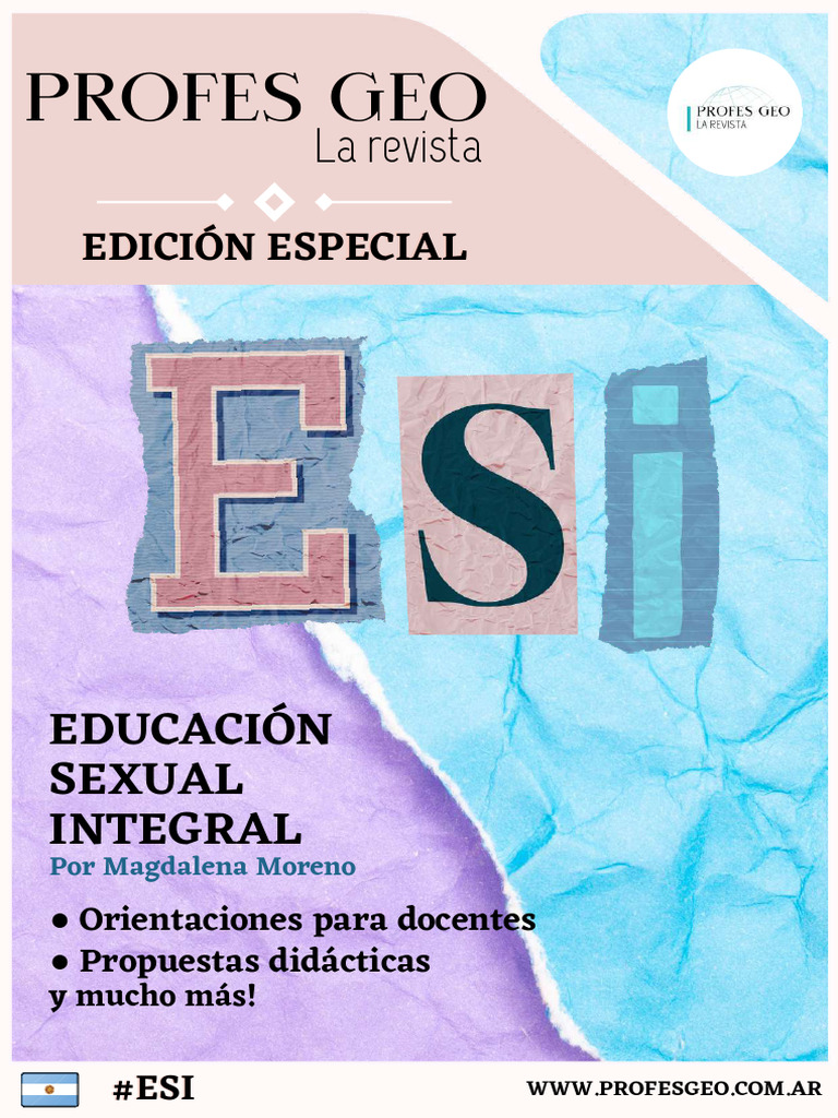 Especial Esi | PDF | Educación sexual | La sexualidad humana
