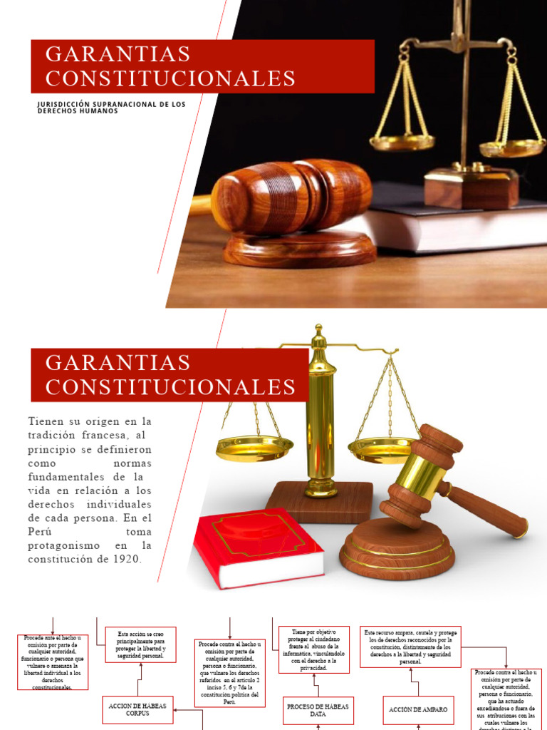 Garantías Constitucionales En Perú Pdf Derecho Constitucional