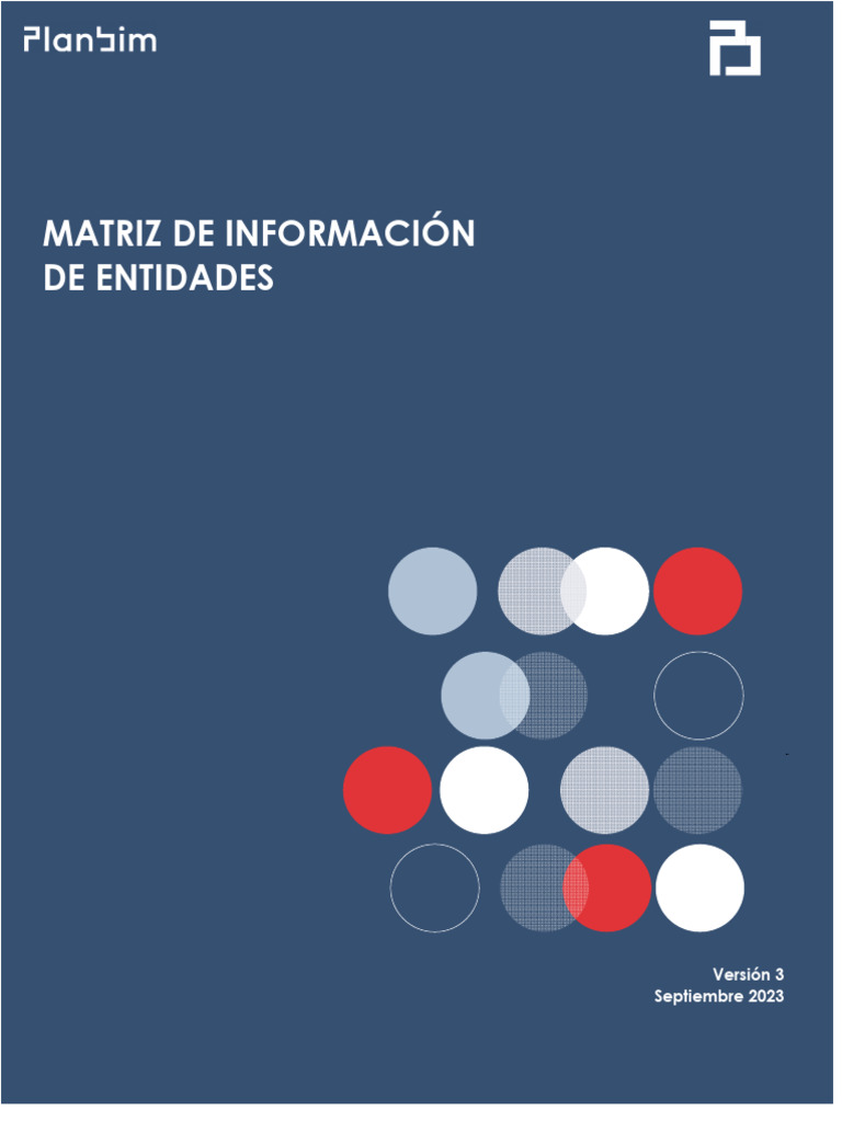 Matriz de Información de Entidades BIM | PDF | Software | Información
