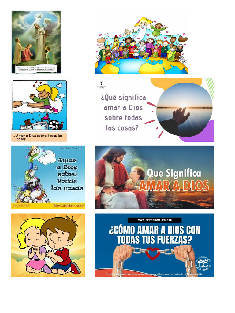 Amar Aa Dios Sobre Todas Las Coss | PDF