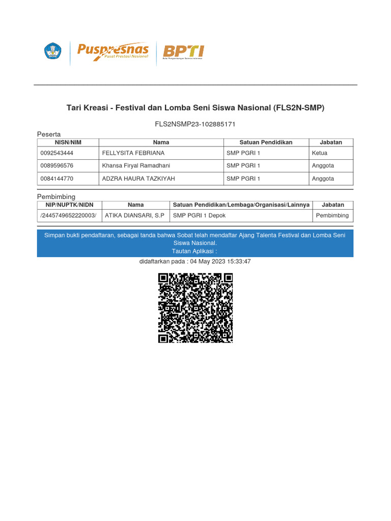 FLS2N Tari Kreasi | PDF