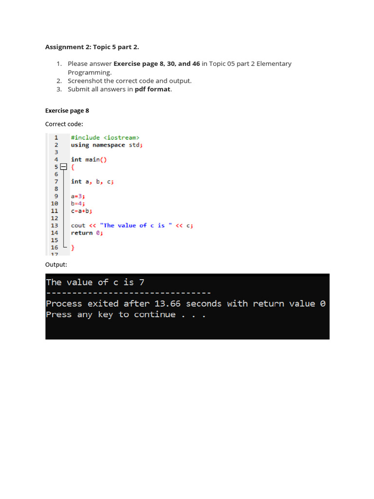 Computer Asignment 2 | PDF Computer Asignment 2 | PDF