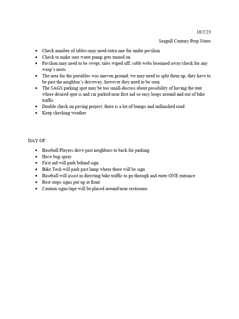 Seagull 2023 Notes | PDF