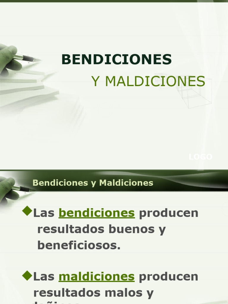 Bendiciones y Maldiciones | PDF | Bendición | Diezmo