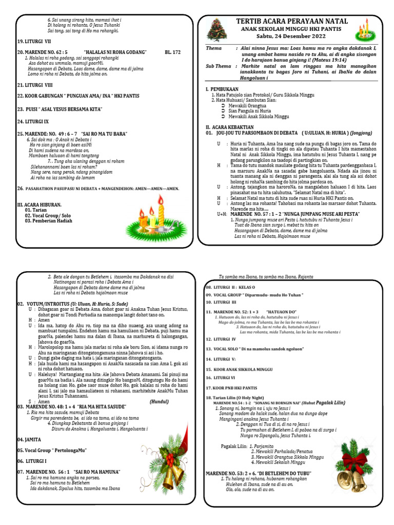 Tertib Acara Asm Hki Pantis Pdf