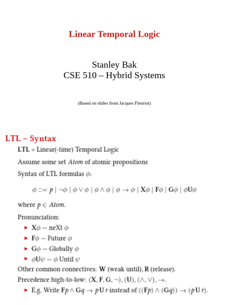 Lecture-11 LTL2 | PDF | If And Only If | Logical Expressions