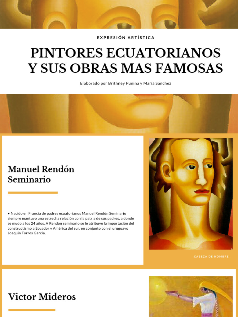 Pintores ecuatorianos y sus obras famosas | PDF | Ecuador
