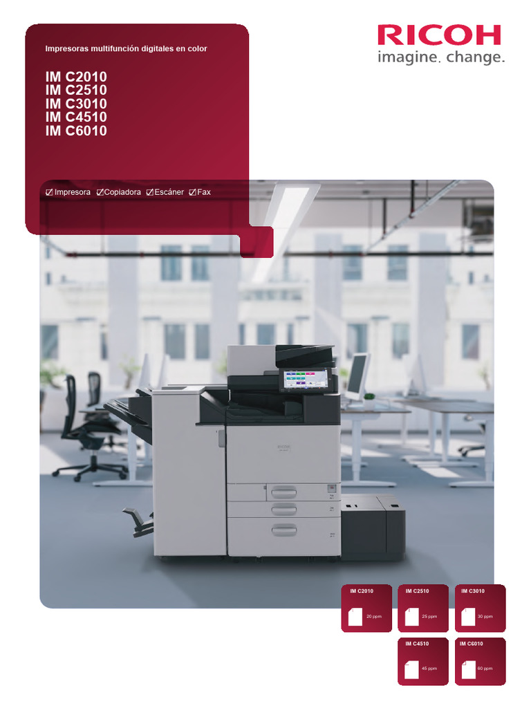 Ricoh IM C2010 - 2510 - 3010 - 4510 - 6010 | PDF