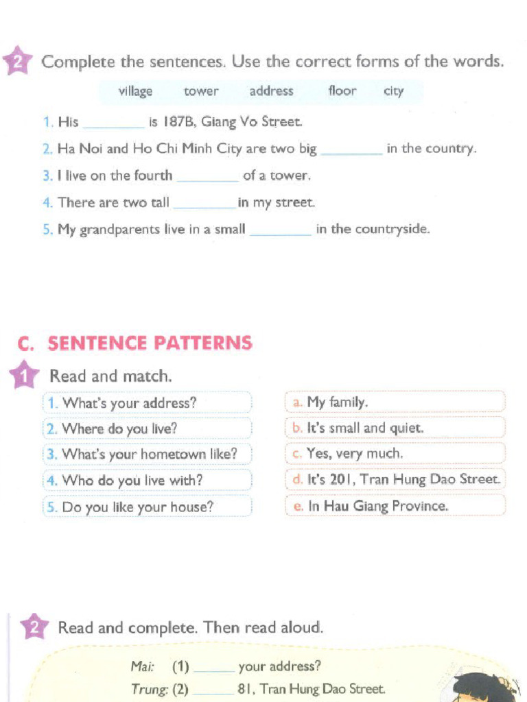 Tailieu - B3 - Unit 1 Lesson 3 | PDF