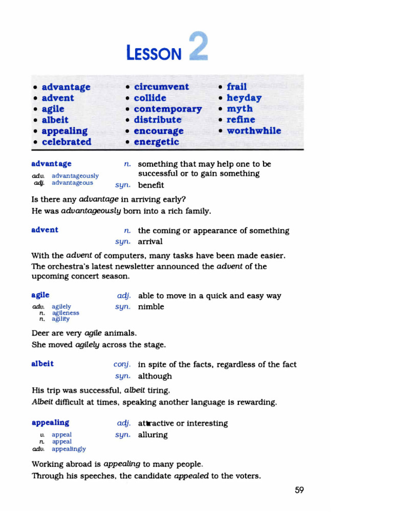 Lesson 2 Vocab Sat | PDF | Cooking, Food & Wine | Technology & Engineering