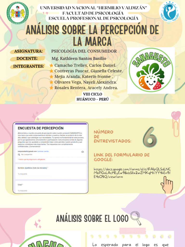 Percepción de Marca y Producto Sanagusto | PDF | Negocios