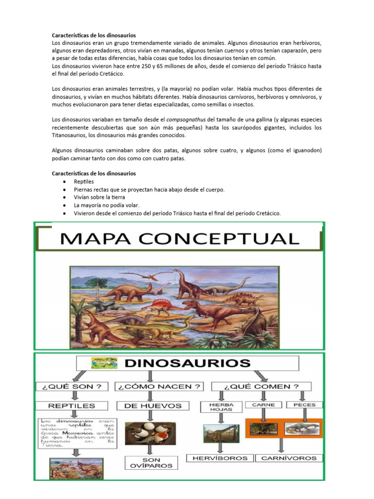 Los Dinosaurios | PDF