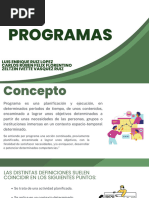 Bisquera Modelo de Programas | PDF