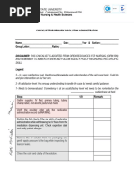 IV Injection Procedure Guide | PDF | Intravenous Therapy | Syringe
