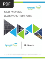 Fixed Solar Mounting Structure Drawing | PDF | Equipment