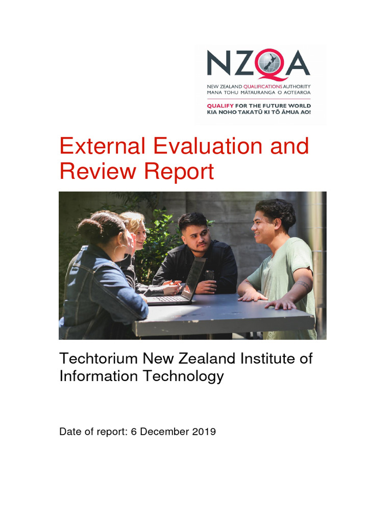 Techtorium NZIIT NZQA EER Report 2019 | PDF | Governance | Educational Assessment