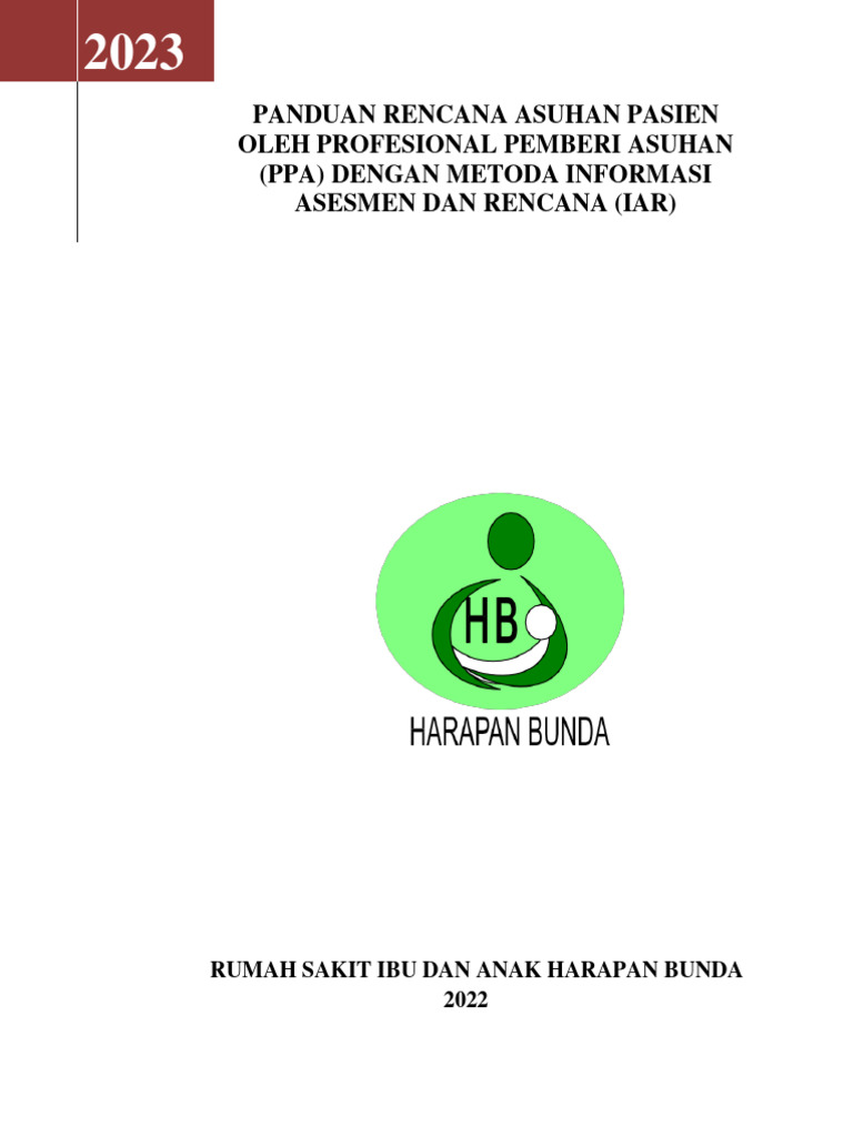 Panduan Rencana Asuhan Dengan Metoda Iar | PDF