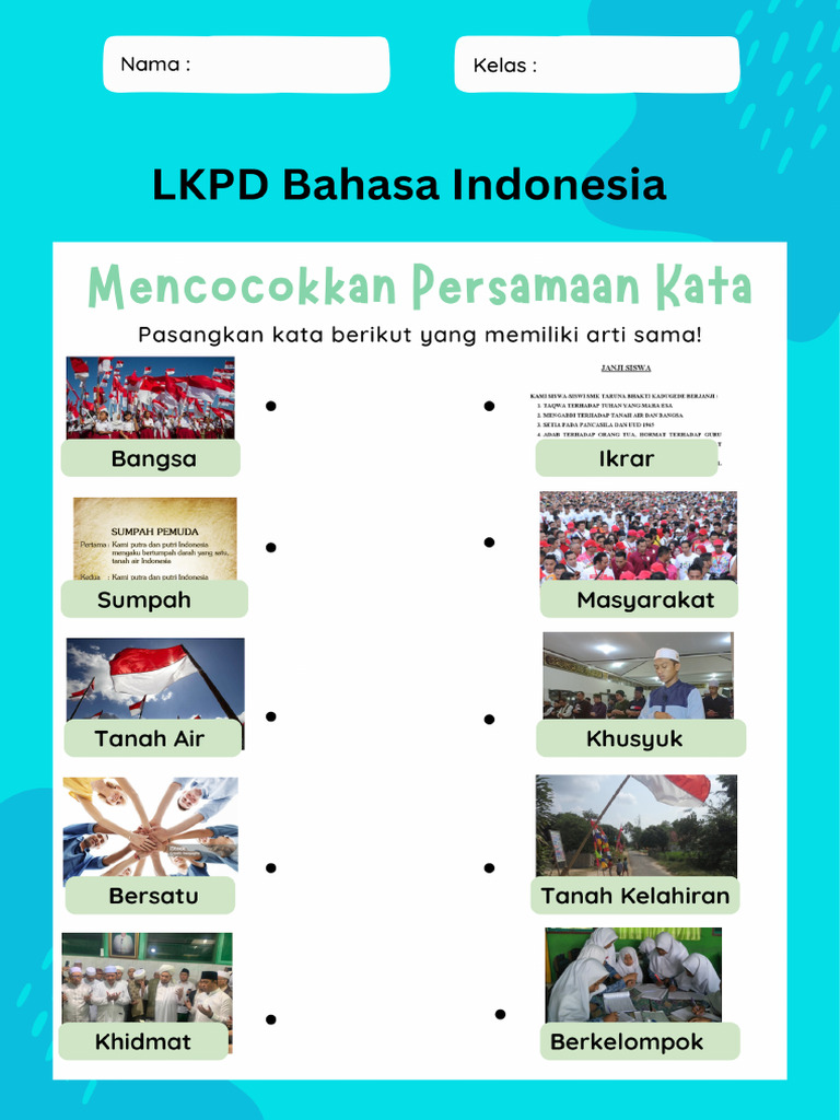 LKPD Bahasa Indonesia | PDF