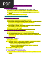 Classification des Fractures de Schatzker | PDF