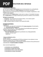 Signe de l'épaulette en traumatologie | PDF | Épaule | Appareil locomoteur