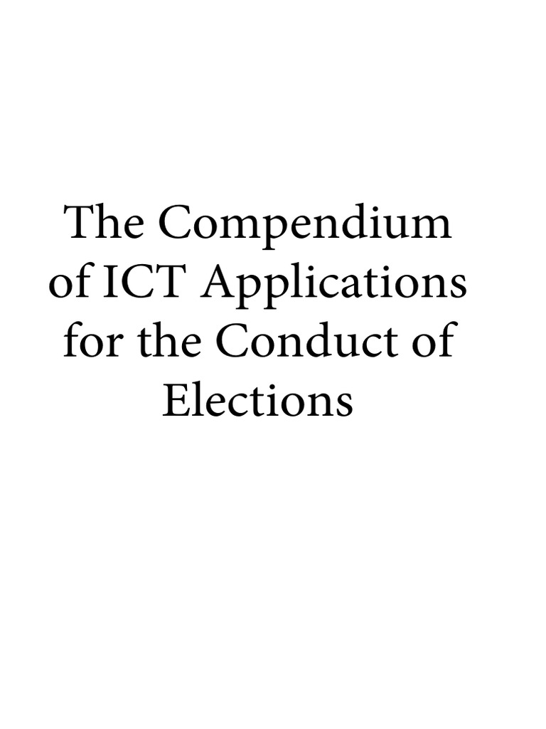 Compendium of ICT Applications | PDF | Web Application | Application ...