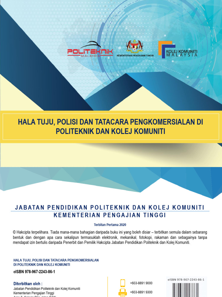 Garis Panduan Pengkomersialan JPPKK | PDF