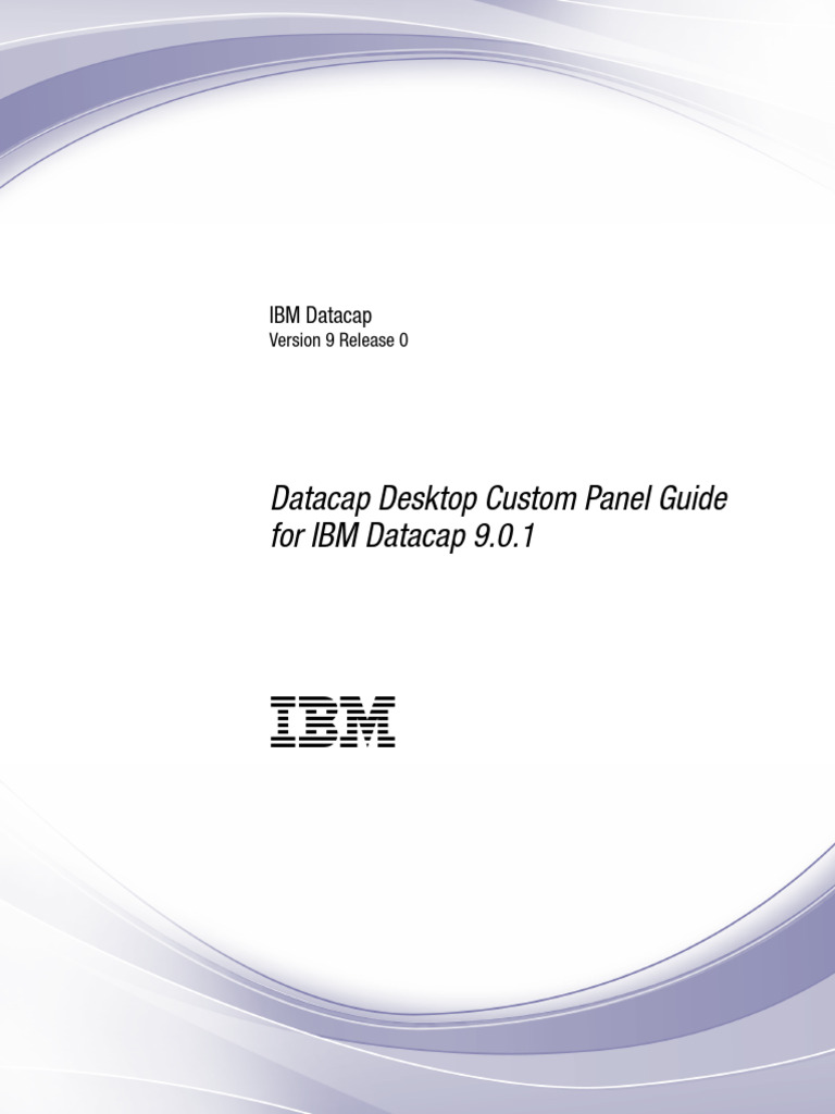 Datacap Desktop Custom Panel Guide | PDF | Art | Computers