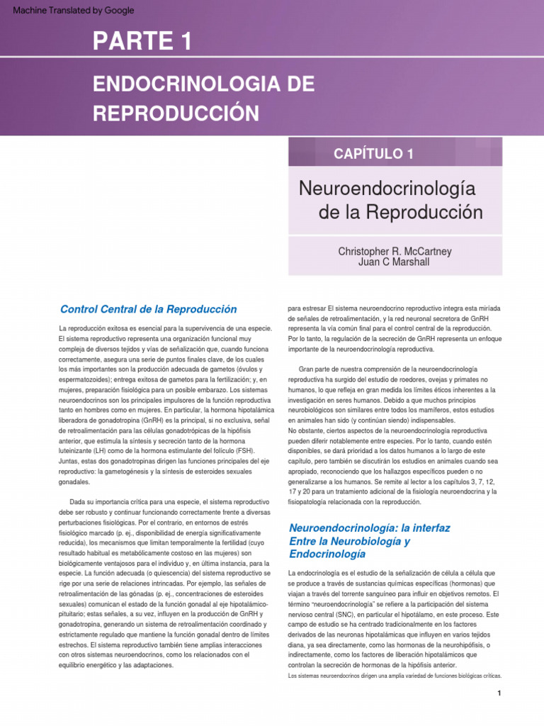 Regulación de GnRH en la Mujer | PDF | Glándula pituitaria ...
