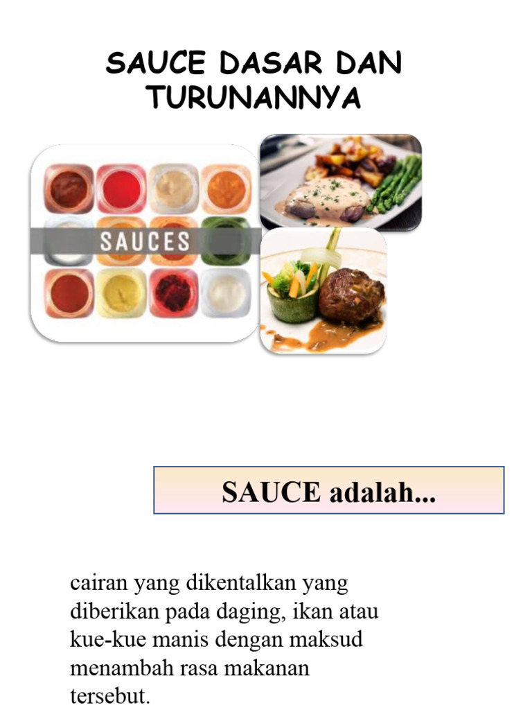 Sauce Slide Presentation | PDF