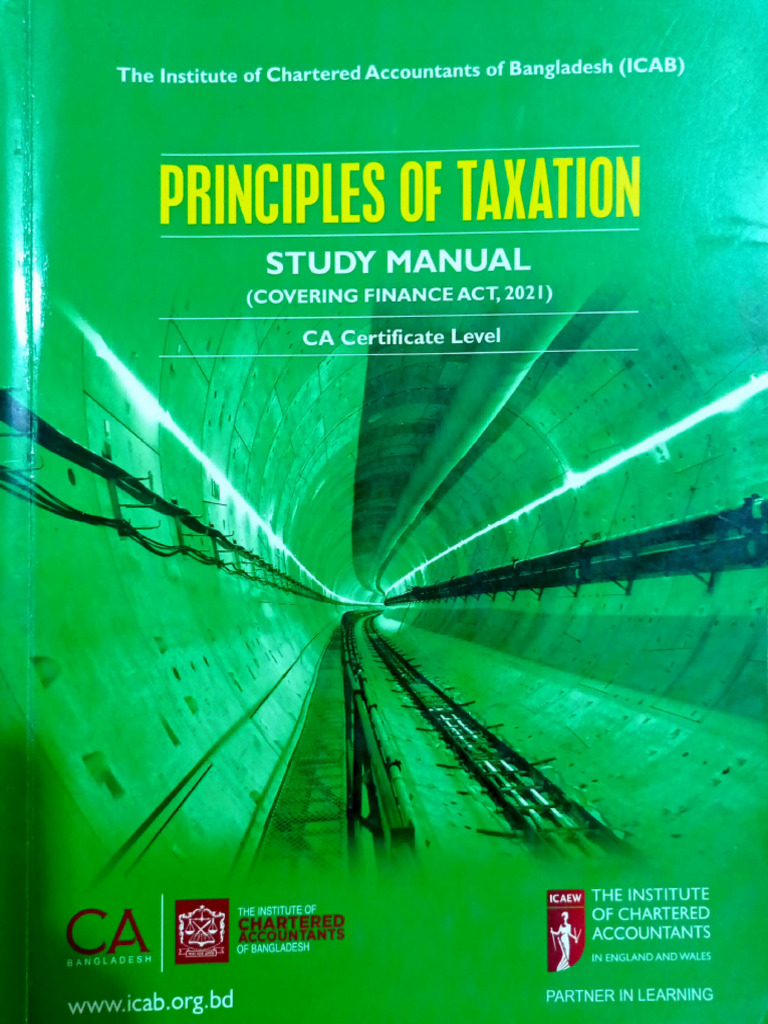 Taxation Study Manual | PDF