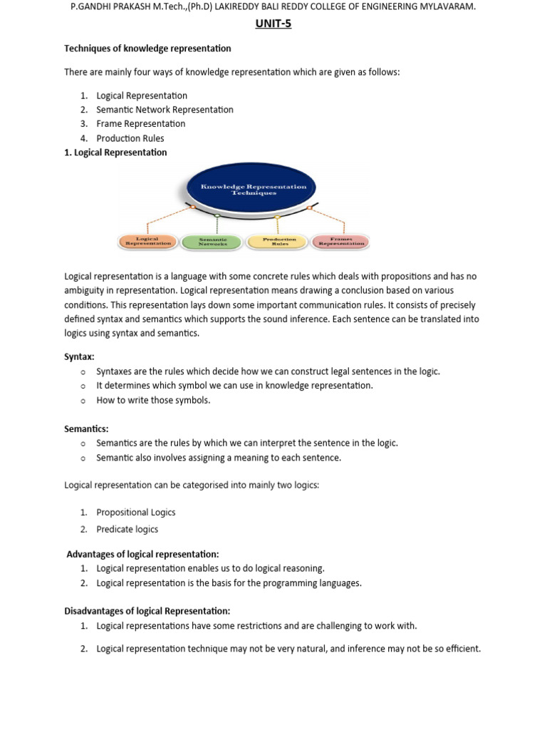 AI Unit-5 | PDF | Technology & Engineering