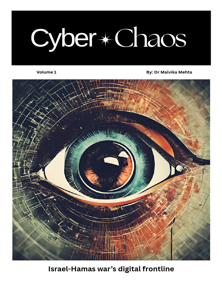 Israel Hamas Wars Digital Frontline CyberChaos 1697038527 | PDF | Social Science | Law