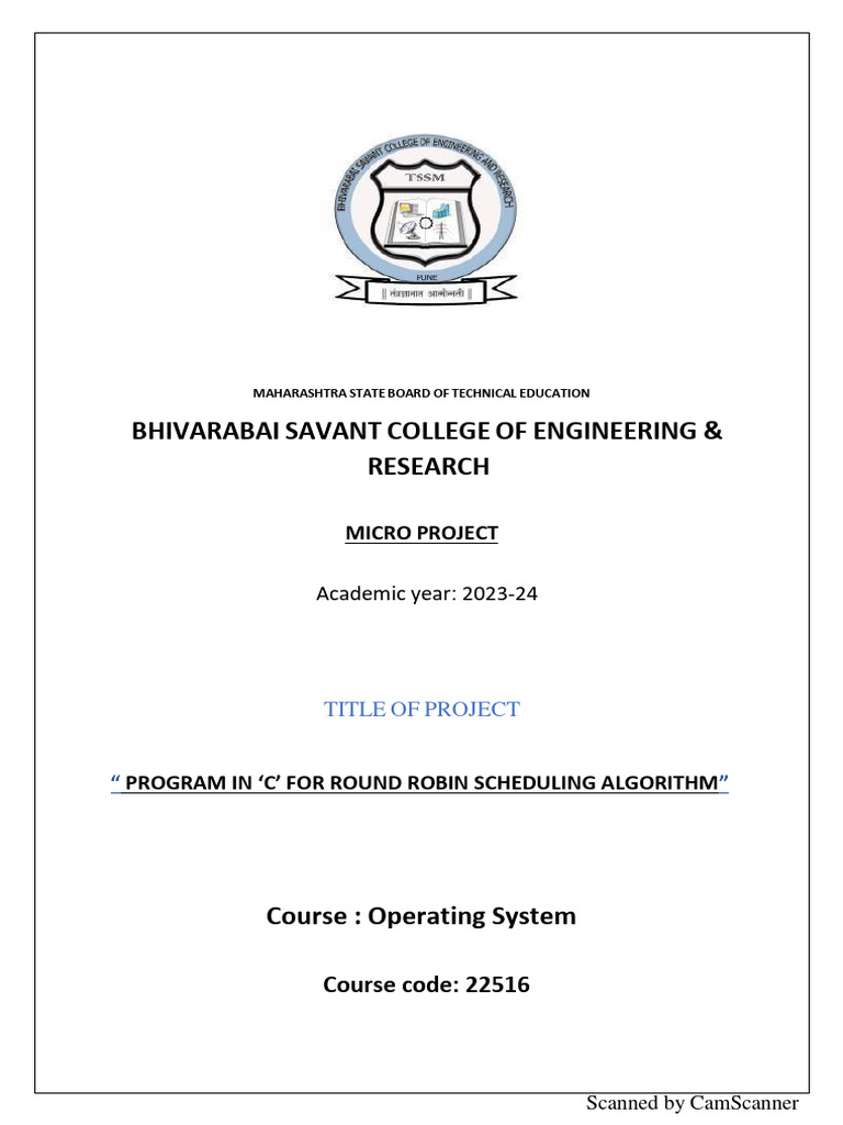 Os Micro | PDF | Scheduling (Computing) | Software Engineering