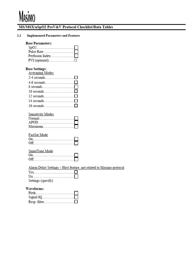 PreVV Communication Protocol Tables | PDF | Information And ...